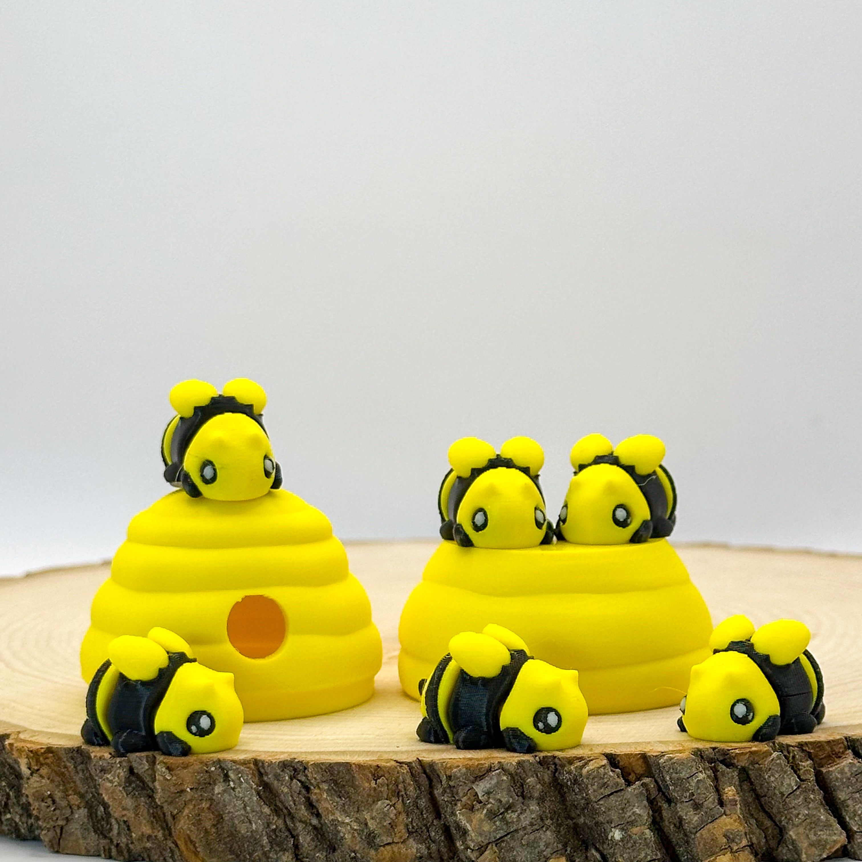 Flexi Bees in a Hive – Zyphyr3D